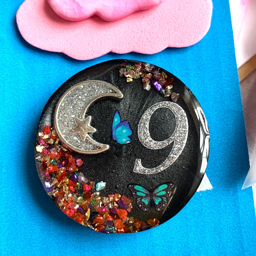 Customised Sobriety Gift Token, Milestone Birthday Coin ,9 ,sober ...