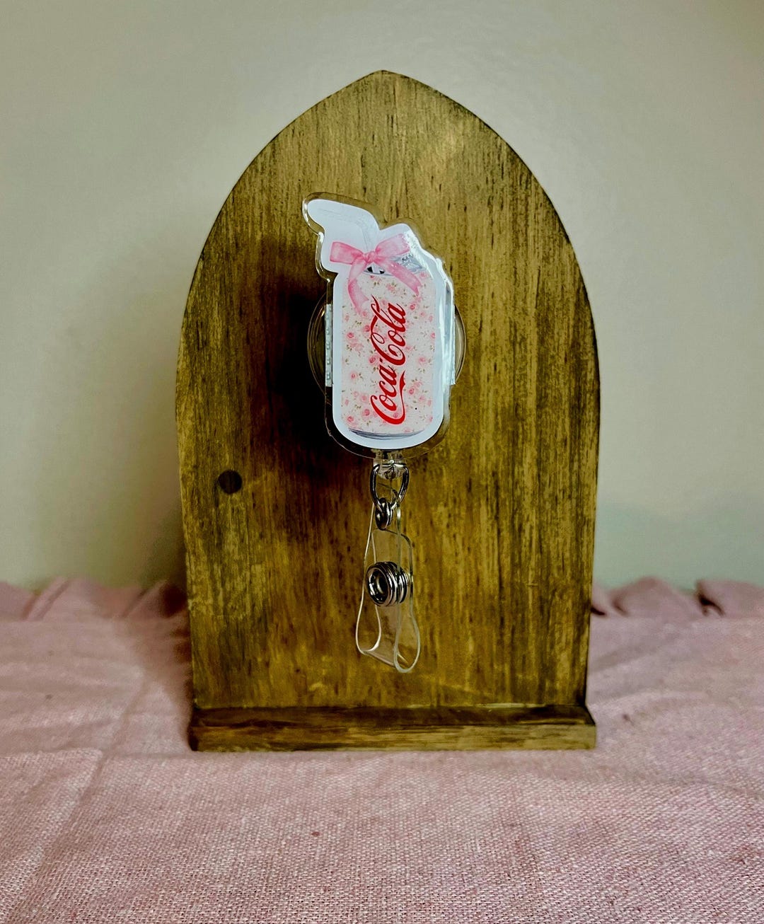 Coca-cola Badge Reel - Etsy