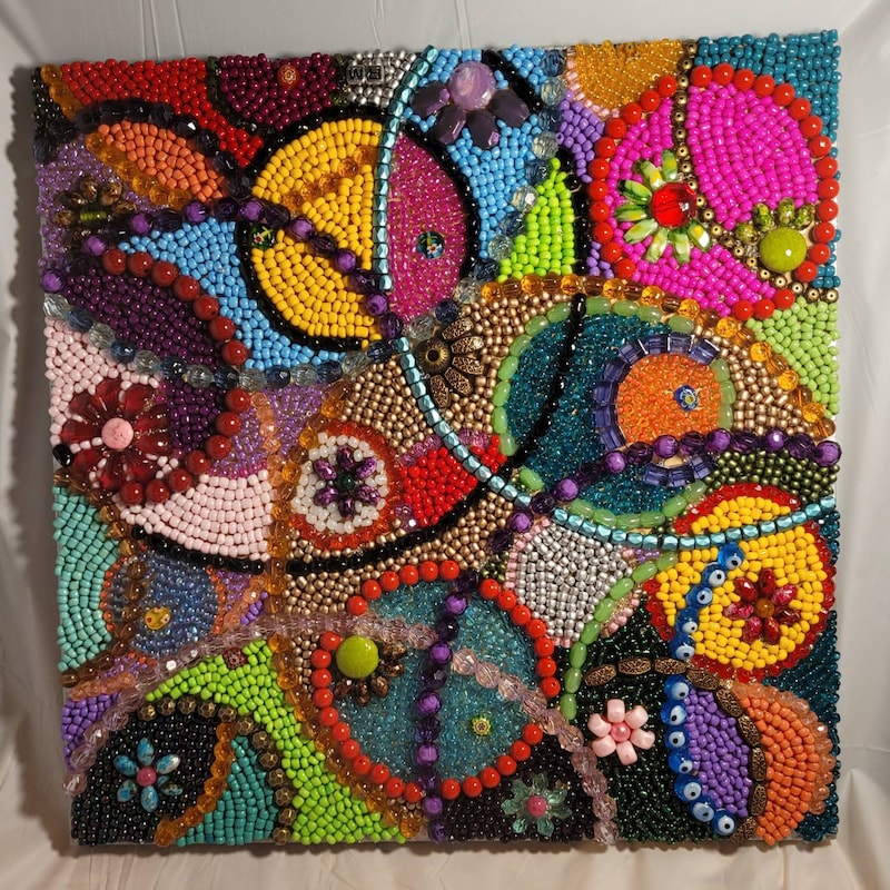 Beaded Wall Art - Etsy