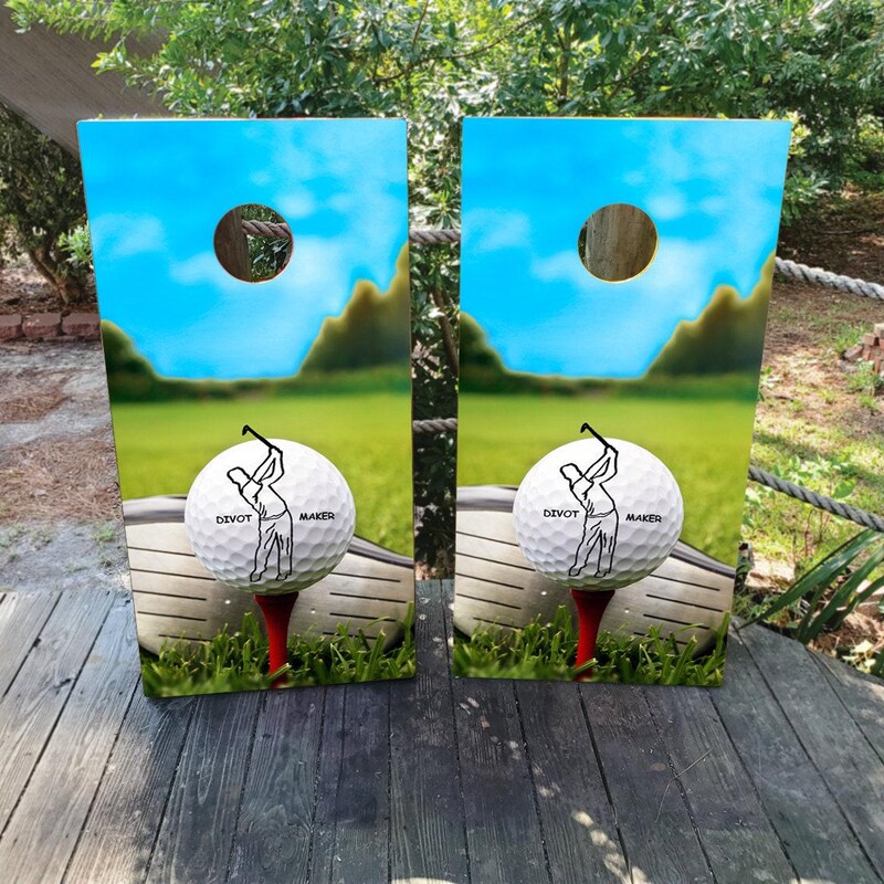 Golf Cornhole - Etsy
