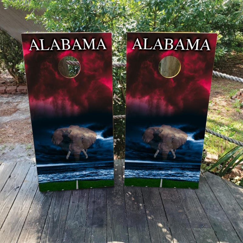 Alabama Cornhole Bags - Etsy