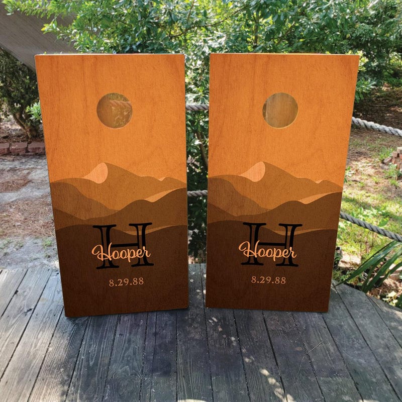 Custom Cornhole - Etsy