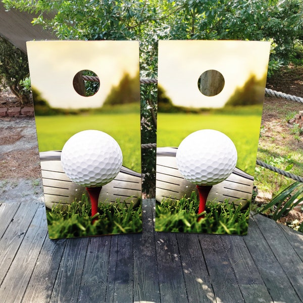 Golf Cornhole - Etsy