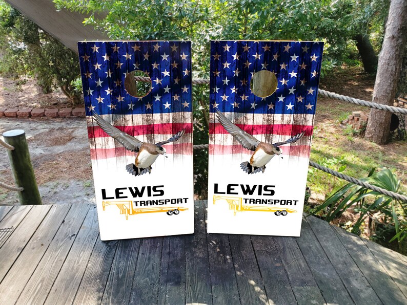 Custom Cornhole Wraps / Easy to Apply / Custom Cornhole Board - Etsy