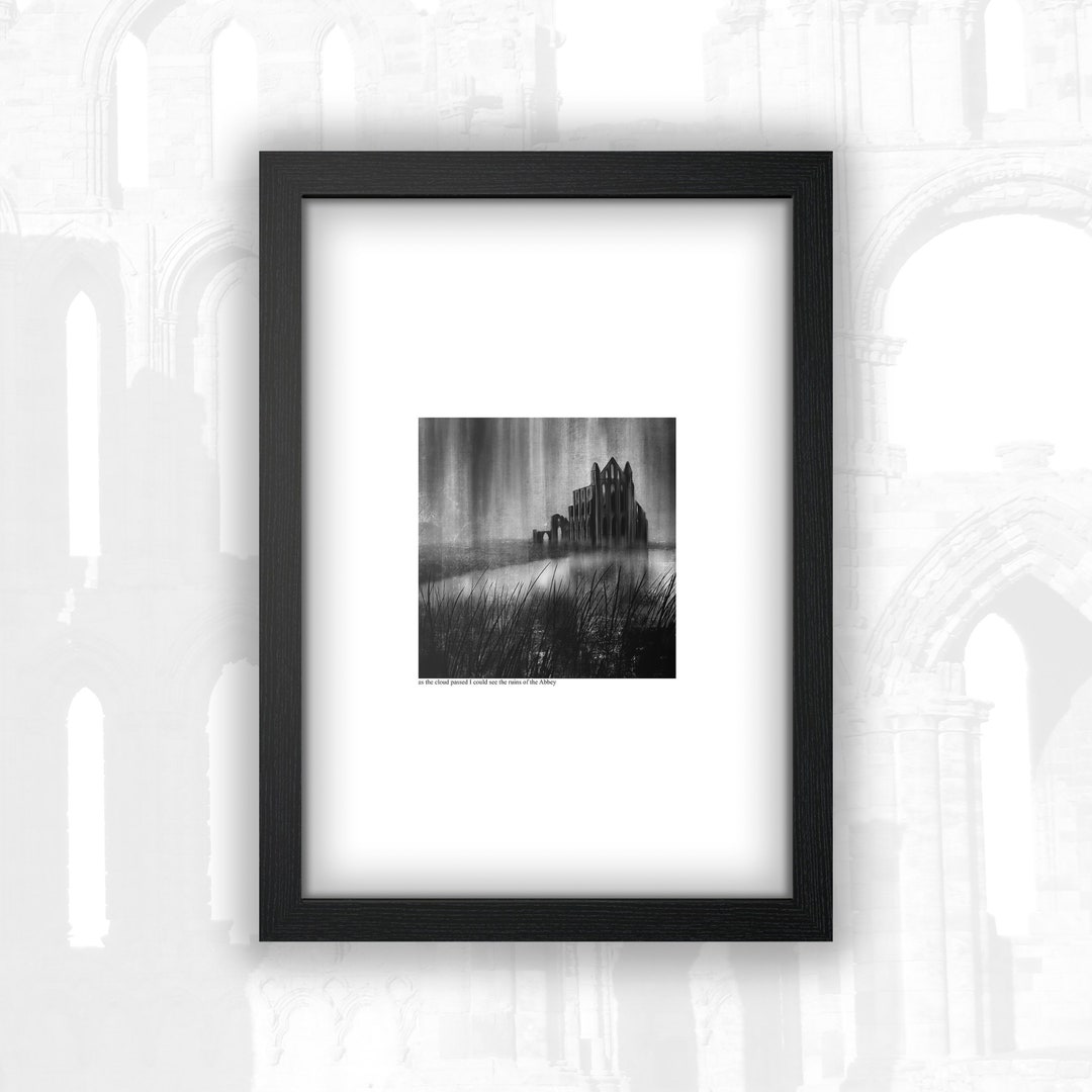 The Ruins of Whitby Abbey Dracula Gothic Horror Story Book - Etsy
