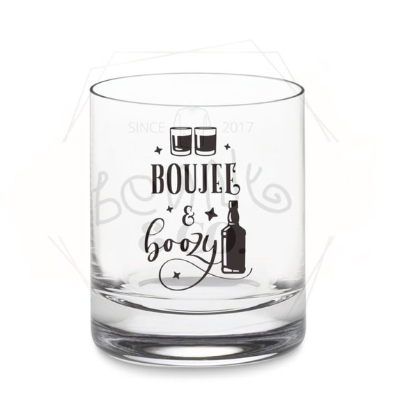 Boujee and Boozy Vinyl Decal | Etsy