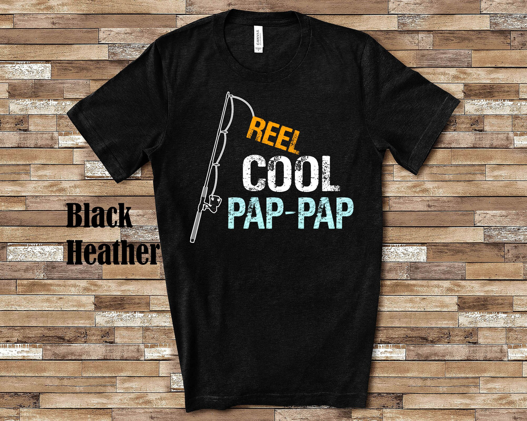 Reel Cool Pap-pap Shirt Tshirt Pappap Gift From Granddaughter | Etsy