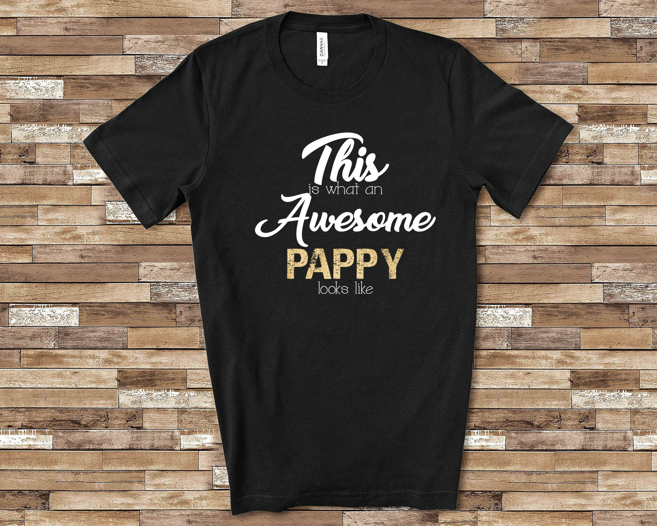 Awesome Pappy Shirt Tshirt Pappy Gift from Granddaughter | Etsy