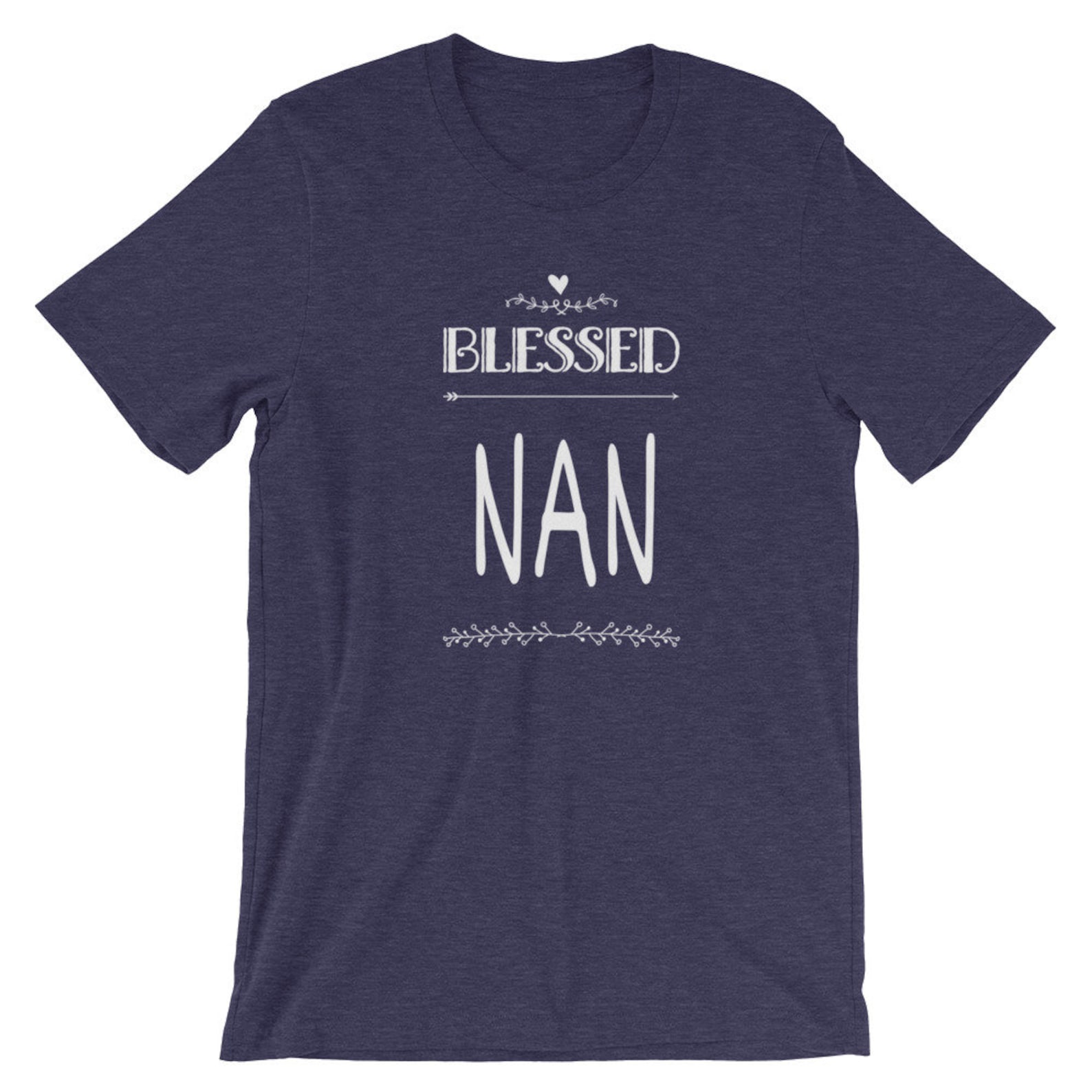 Blessed Nan Shirt for Grandma Cute Present for Nan Women | Etsy