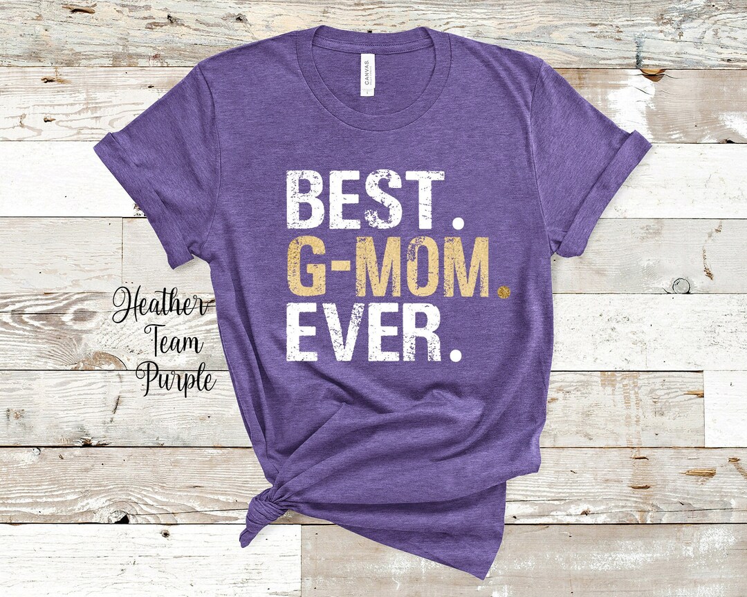 Best G-mom Grandma Tshirt Special Grandmother Gift Idea for Mother's ...