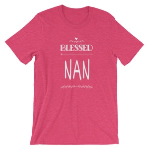 Blessed Nan Shirt for Grandma Cute Present for Nan Women | Etsy