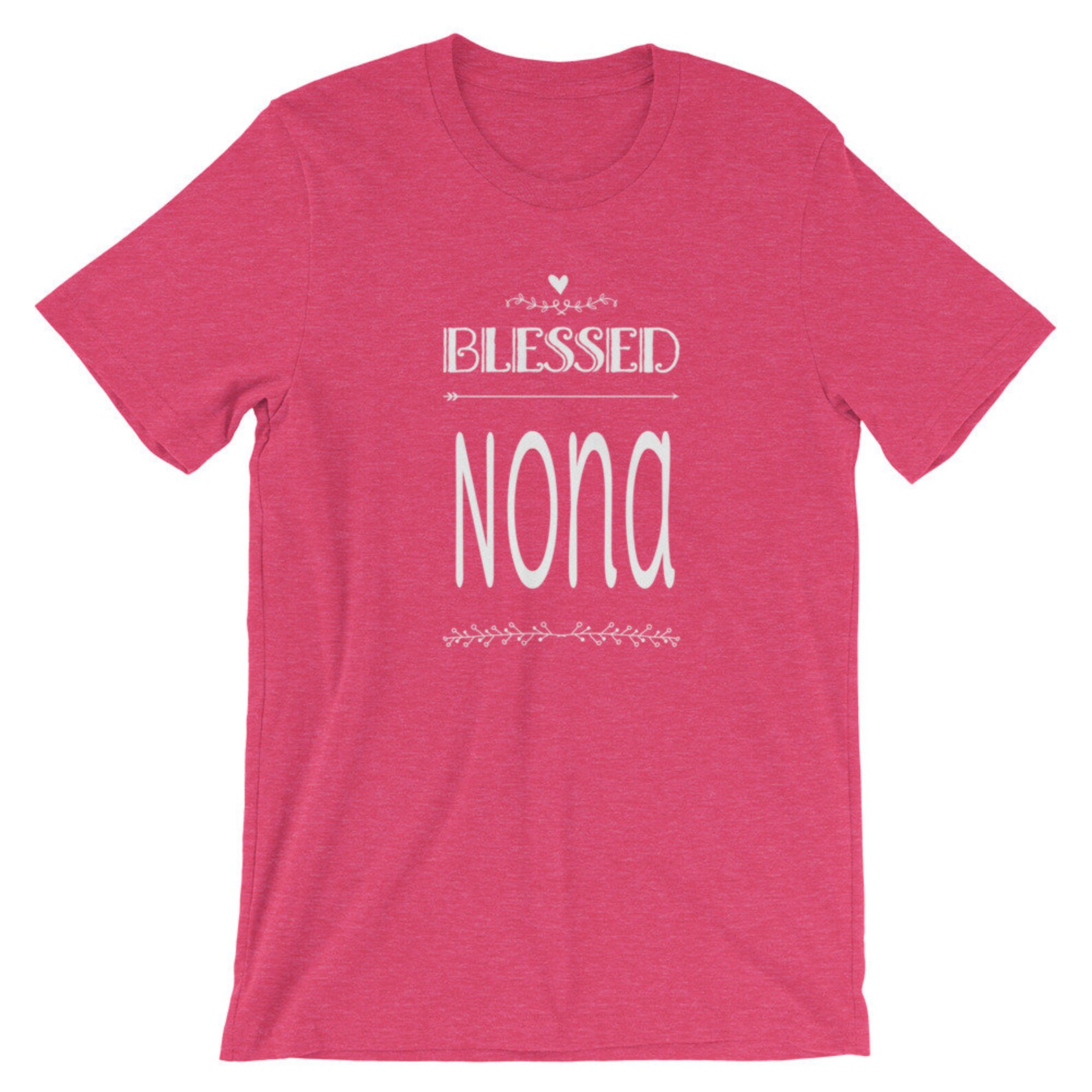 Blessed Nona Shirt for Grandma Cute Present for Nona Women | Etsy