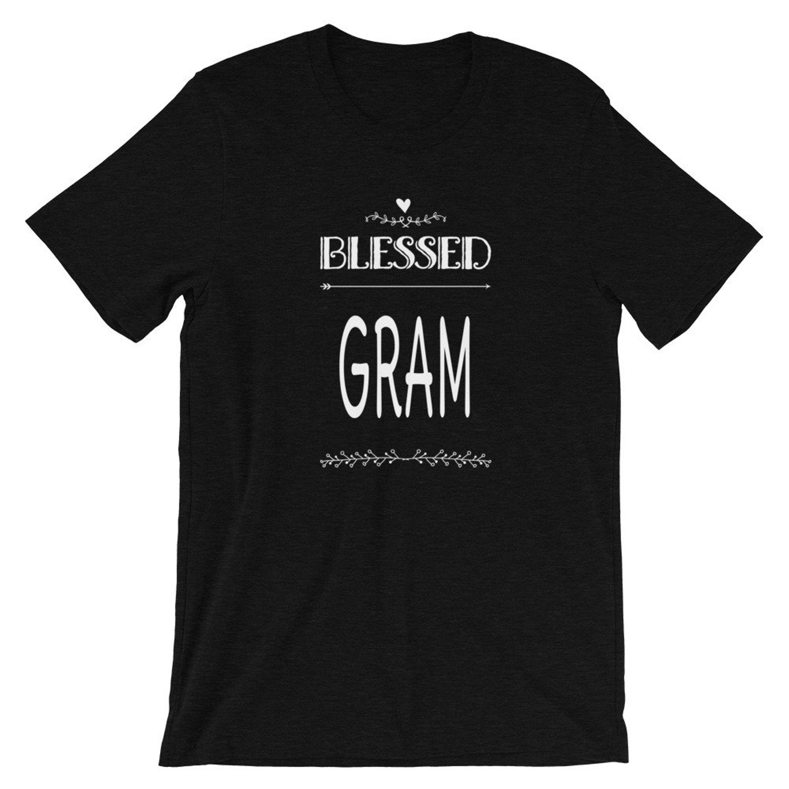 Blessed Gram Shirt for Grandma Cute Present for Gram Women | Etsy