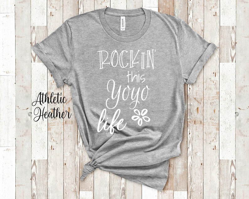 Rockin' Yoyo Life Tshirt Grandpa Grandma Aunt or Relative - Etsy