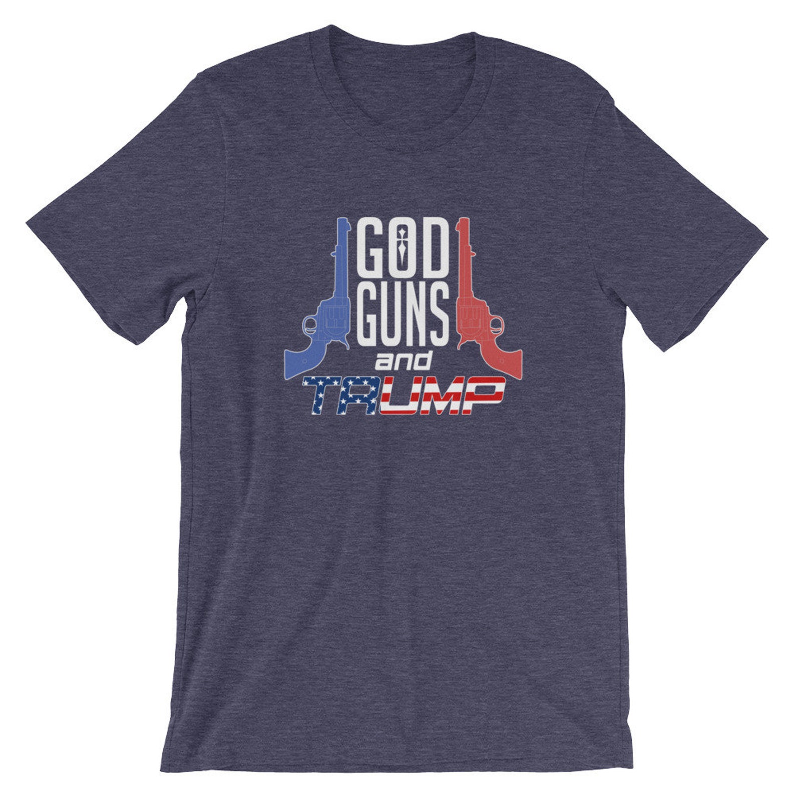 God Guns Trump T Shirt Second Amendment Right to Bear Arms - Etsy