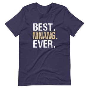 Best Ninang Ever Shirt for Filipino Godmother from Philippines | Etsy