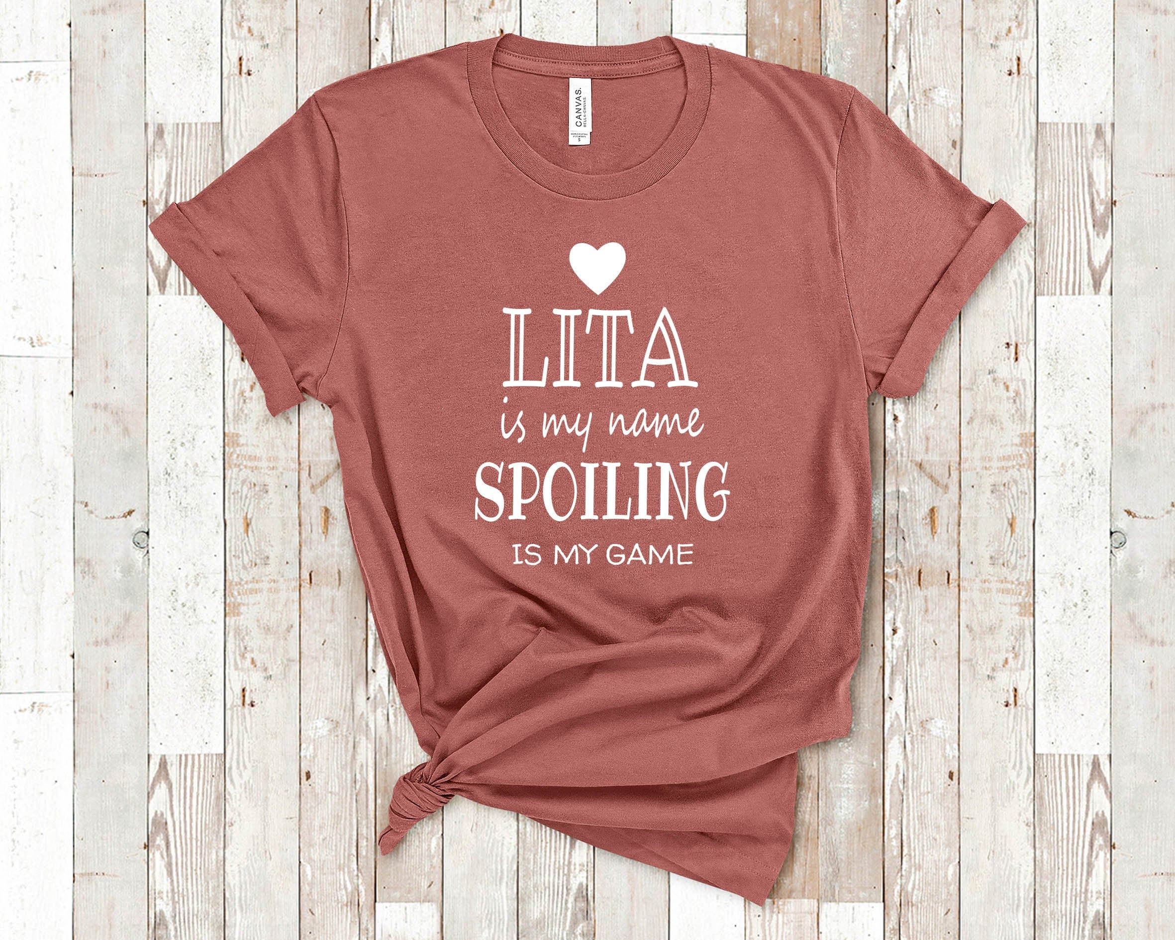 Lita is My Name Grandma Tshirt Spanish Mexican Grandmother - Etsy