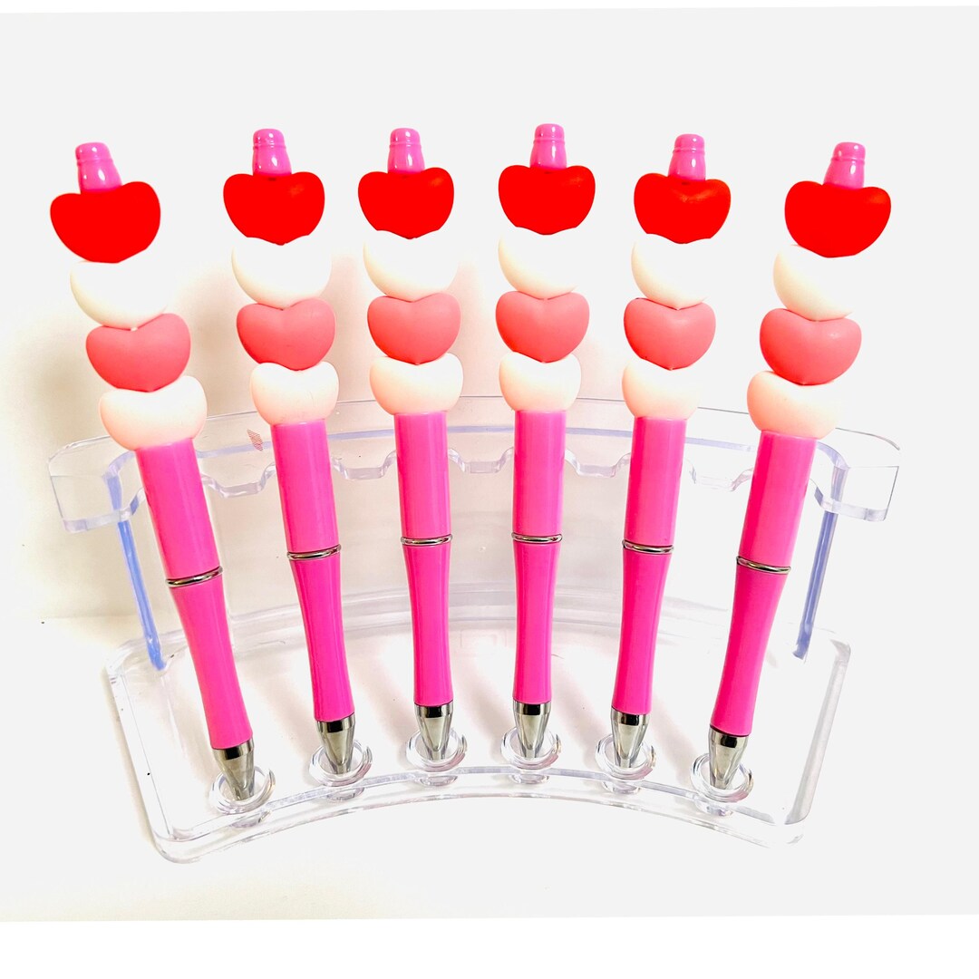 Heart Pen, Multi Color Heart Pens, Valentines Gifts, Office Gifts ...