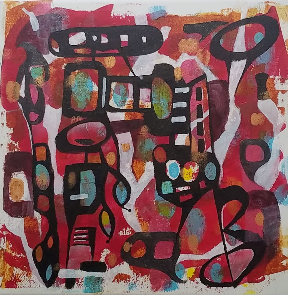Original Wall Art Funky Wall Art Whimsical Art Abstract Etsy original-wall-art-funky-wall-art-whimsical-art-abstract-etsy