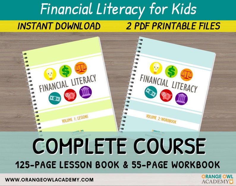 Financial Literacy for Kids Complete Course Download - Etsy