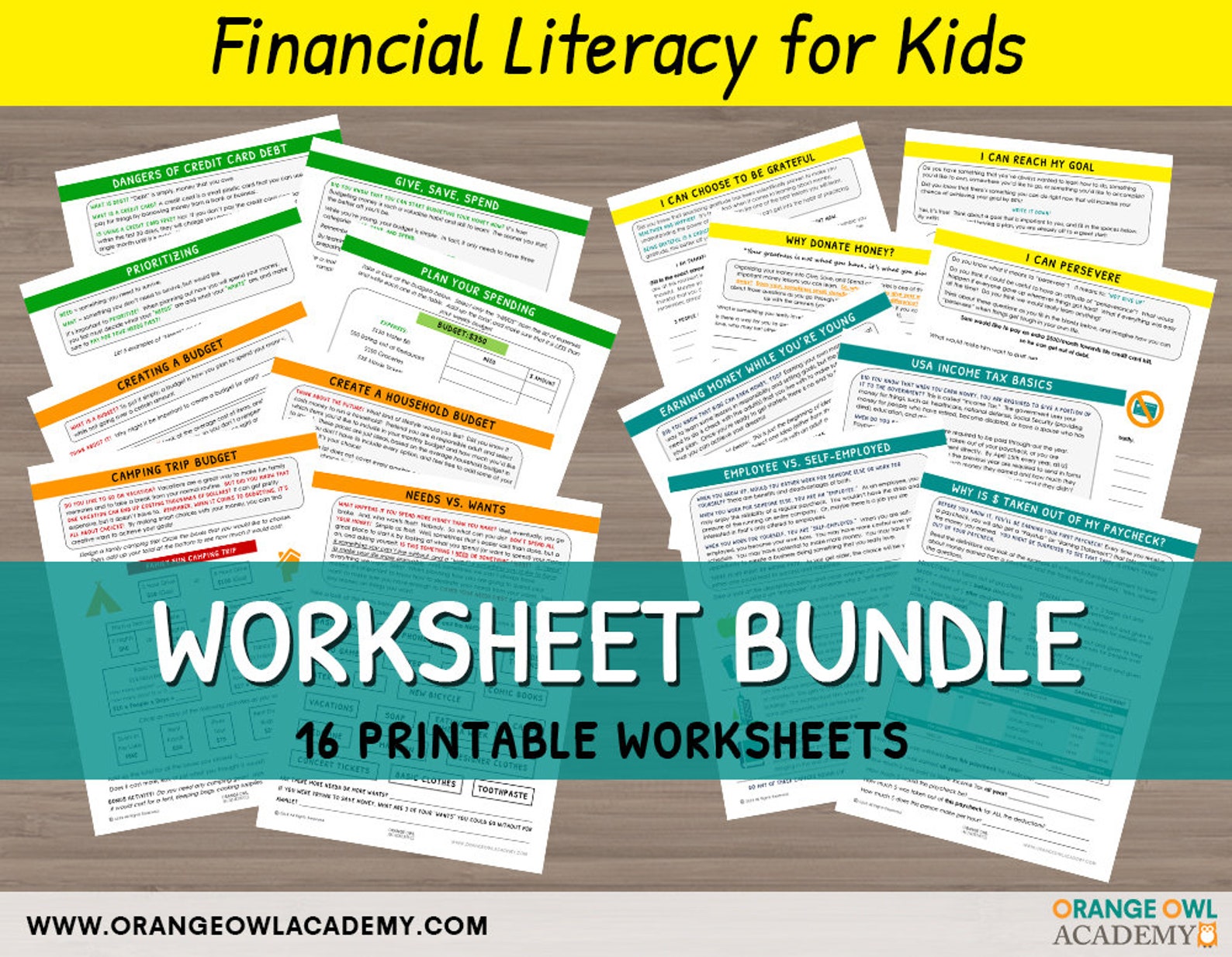 Money Worksheets for Kids - WORKSHEET BUNDLE - 16 Printable Files - Etsy