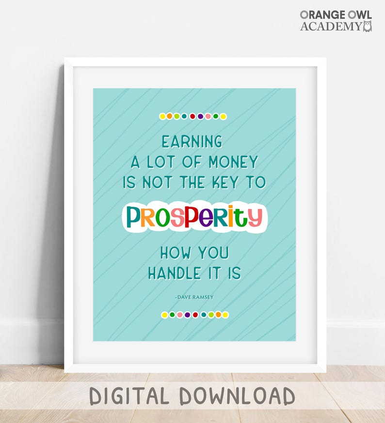 Financial Literacy for Kids Motivational Art and Coloring Pages Digital ...