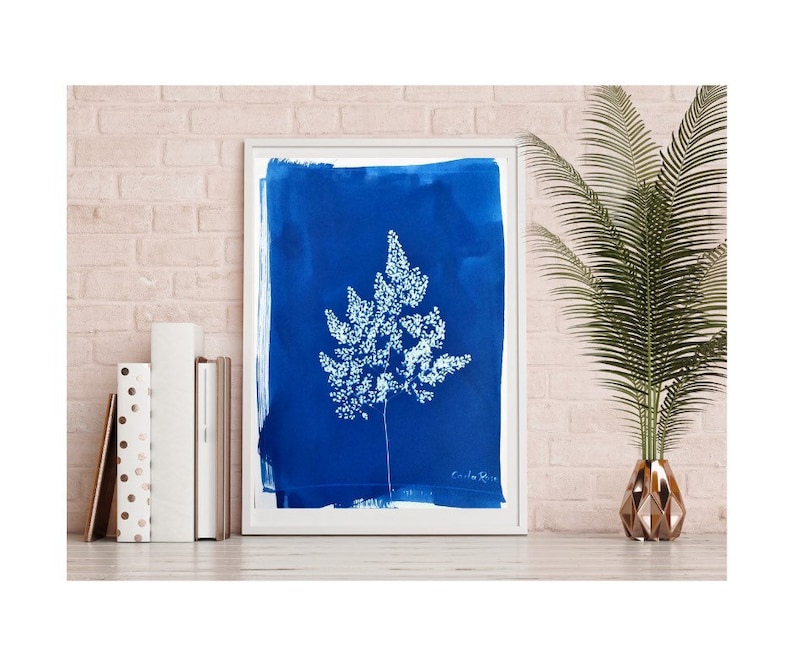 Cyanotype Paper DIY Kit: Letter Size Sun Printing, Modern Country Art ...