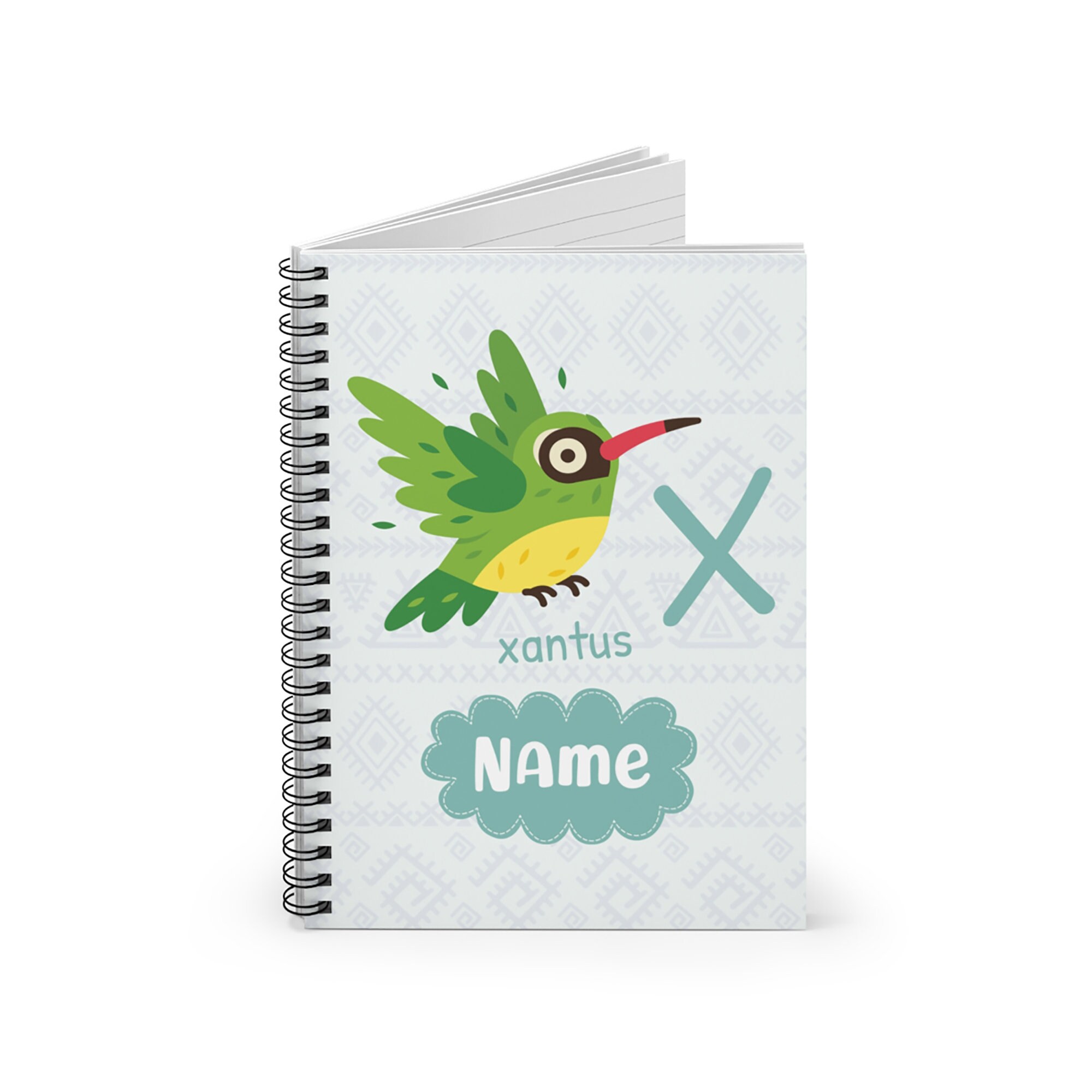 Custom Spiral Notebook for Kids 6x8 Personalized | Etsy