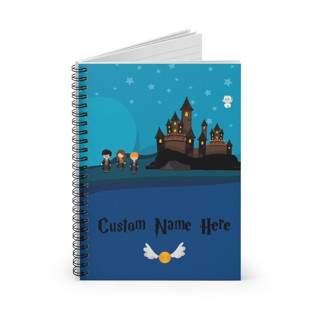 Custom Spiral Notebook for Kids 6x8 Personalized Notebooks With Inside ...