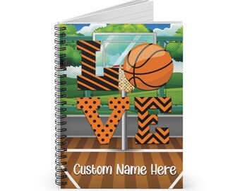 Custom Spiral Notebook for Kids 6x8 Personalized | Etsy