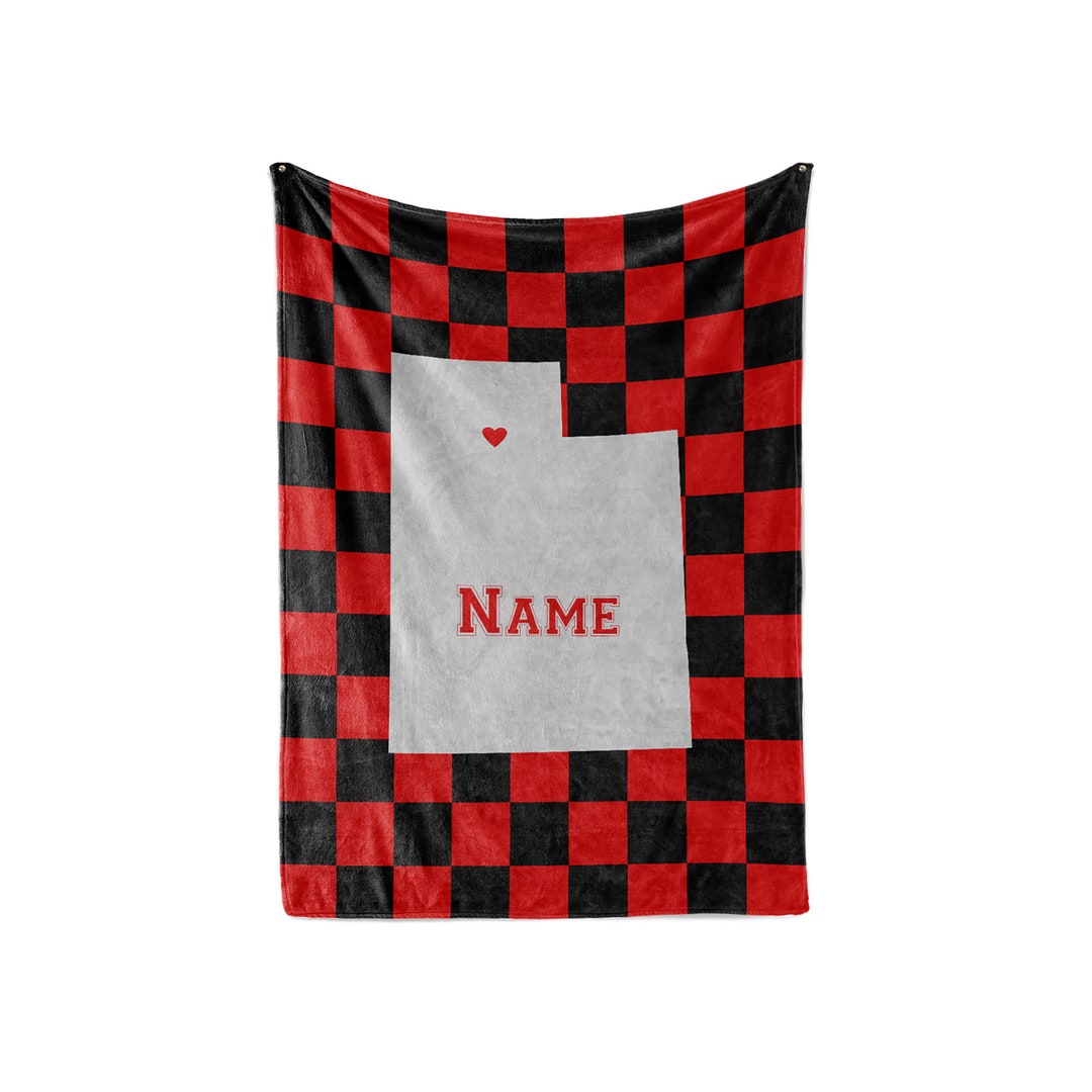 State Pride Series Salt Lake City Utah Personalized Custom Fleece ...