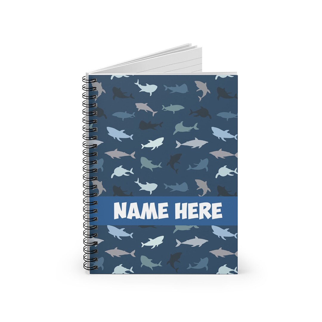 Custom Spiral Notebook for Kids 6x8 Personalized Notebooks With Inside ...