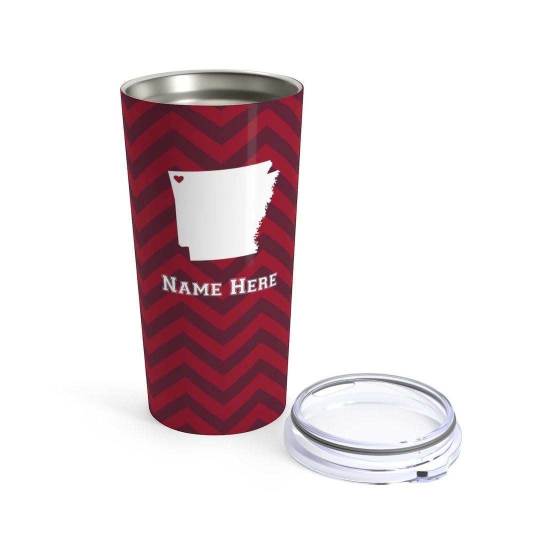 State Pride Series Fayetteville Arkansas Personalized Custom Tumbler ...