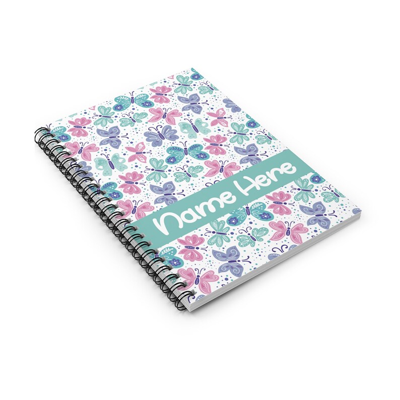 Custom Spiral Notebook for Kids 6x8 Personalized - Etsy