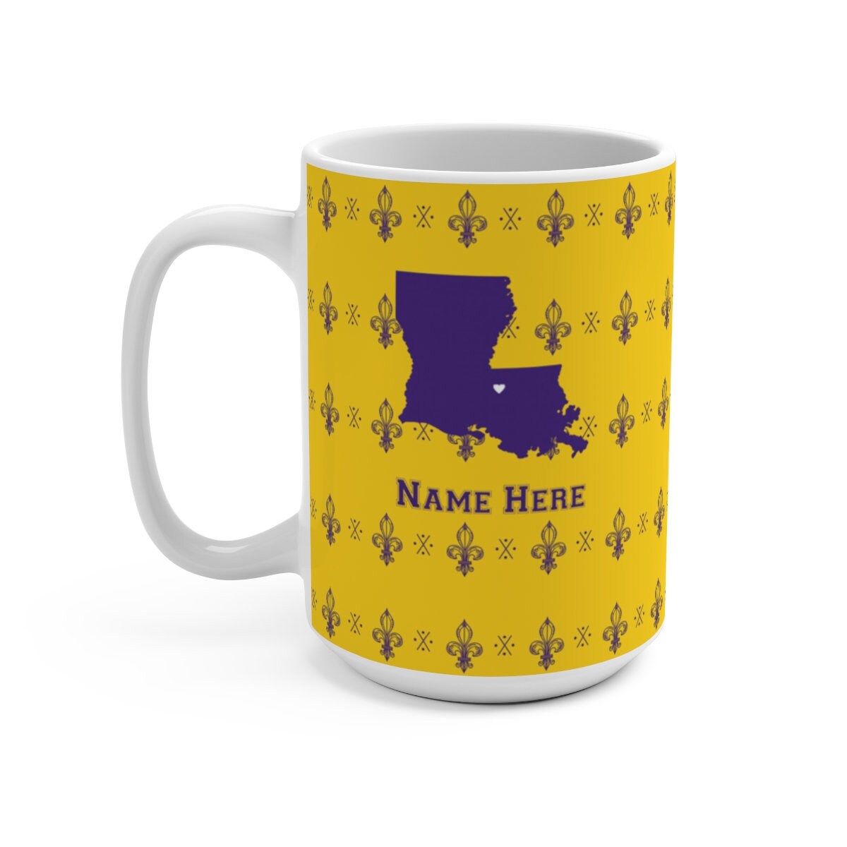 State Pride Series Baton Rouge Louisiana Personalized Custom - Etsy