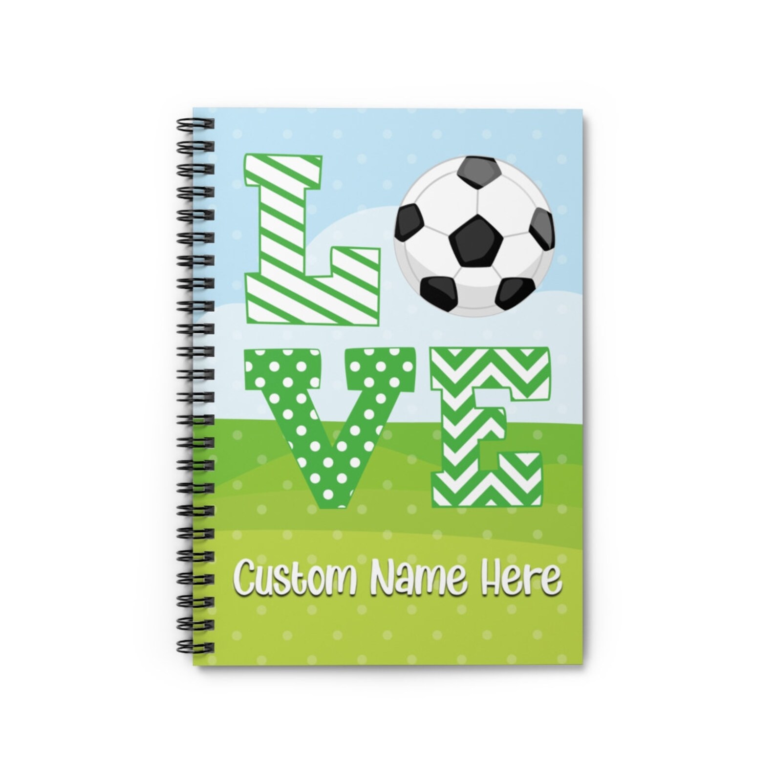 Custom Spiral Notebook for Kids 6x8 Personalized - Etsy