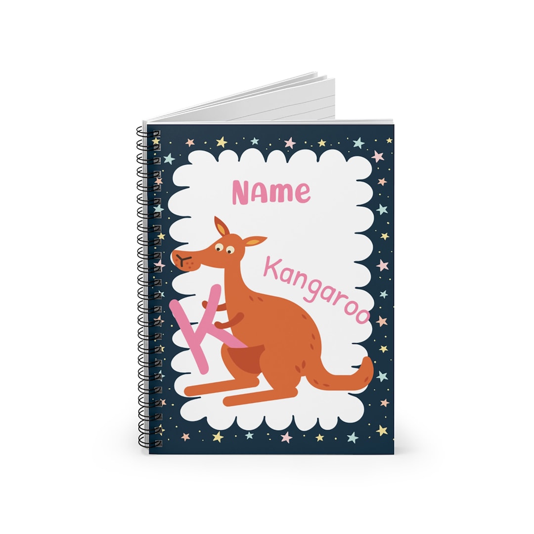 Custom Spiral Notebook for Kids 6x8 Personalized Notebooks With Inside ...
