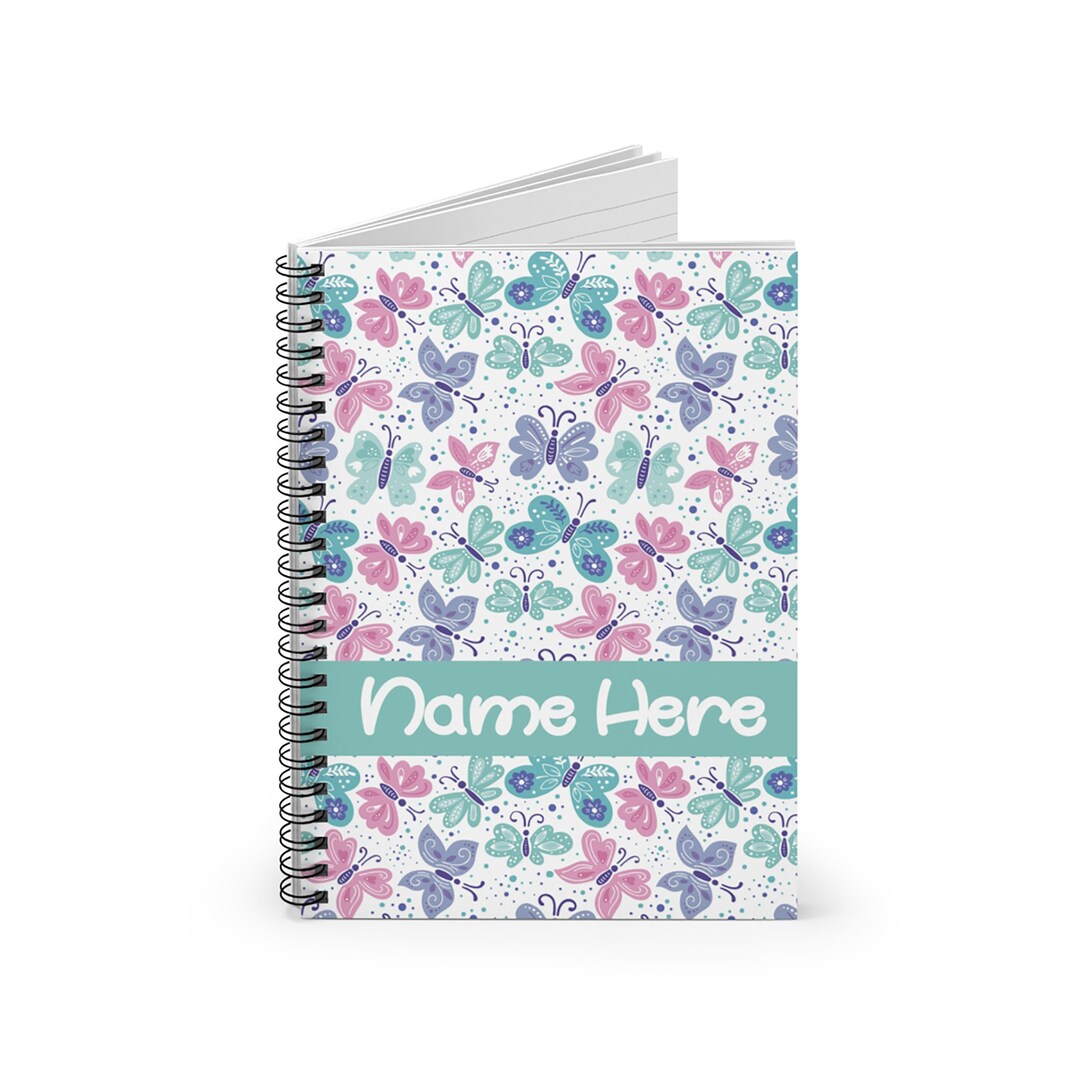 Custom Spiral Notebook for Kids 6x8 Personalized Notebooks With Inside ...