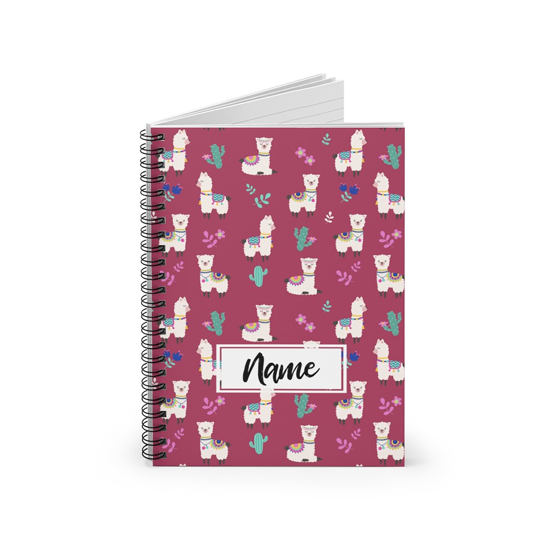 Custom Spiral Notebook for Kids 6x8 Personalized Notebooks With Inside ...