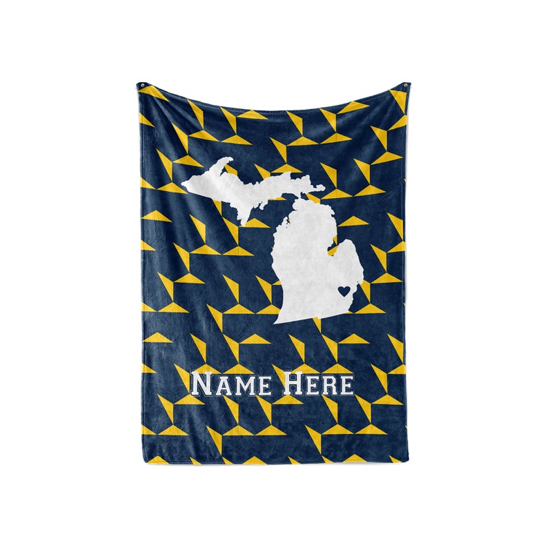 Michigan Blanket - Etsy