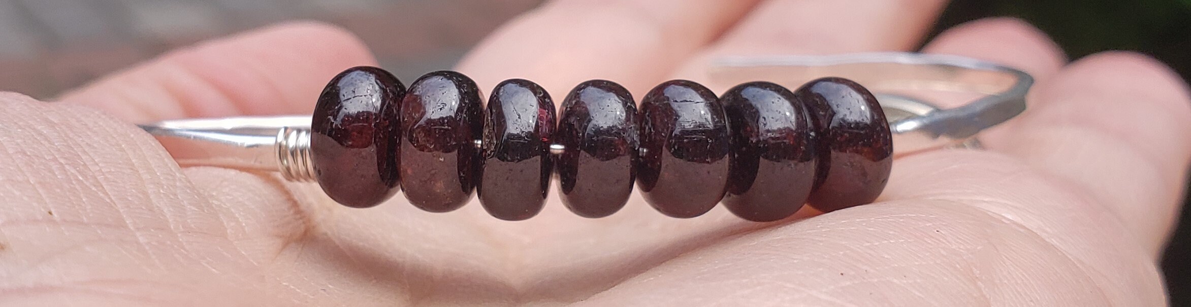Mix and Match Sterling Silver & Raw Stone Layering Bracelets Silver ...