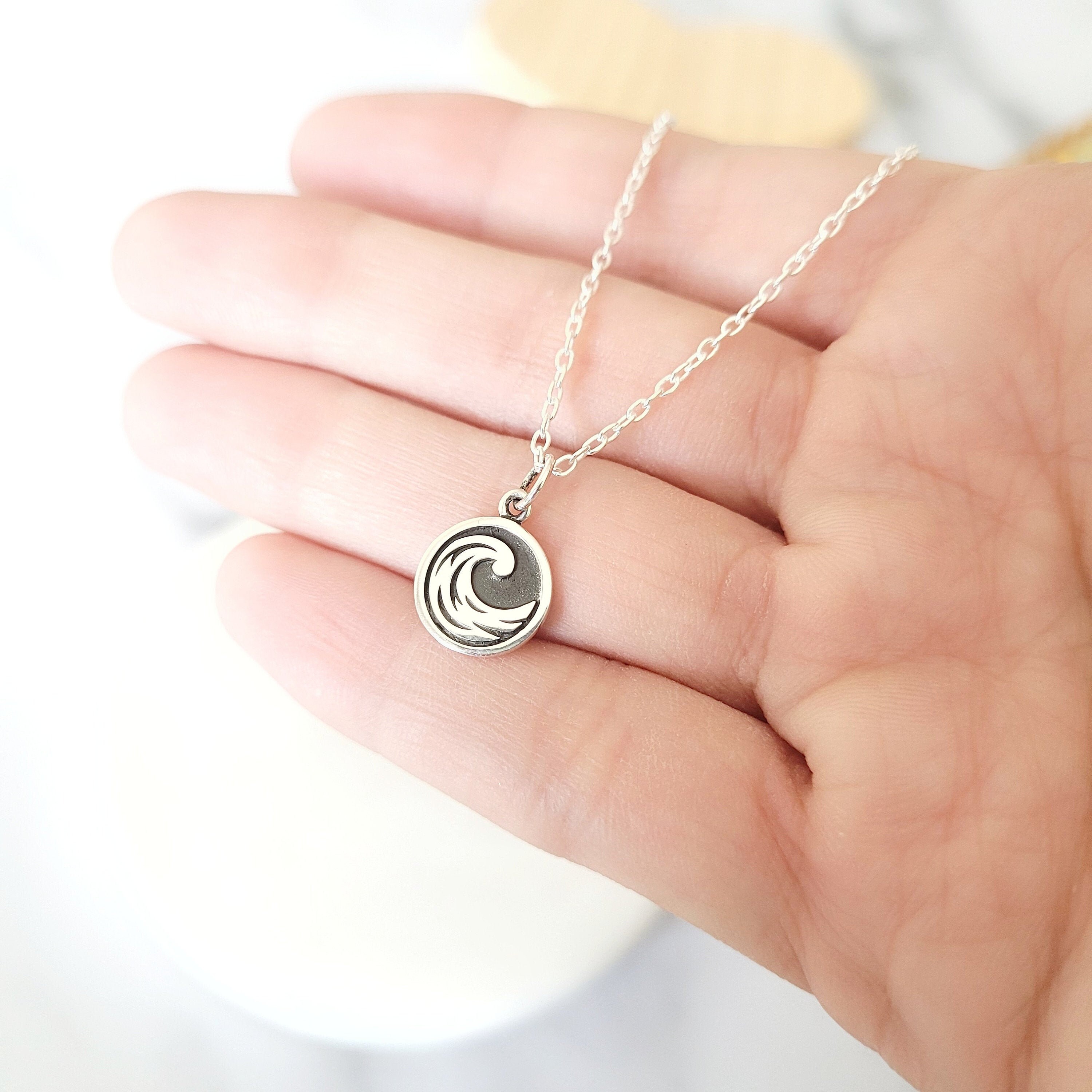 Water Element Symbol Necklace
