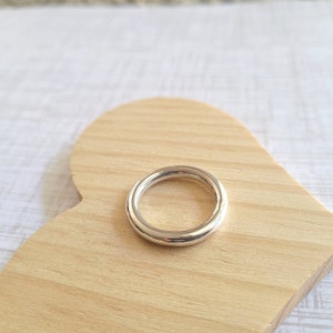 Chunky Sterling Silver Ring, Thick Silver Rings, Stacking Ring for ...