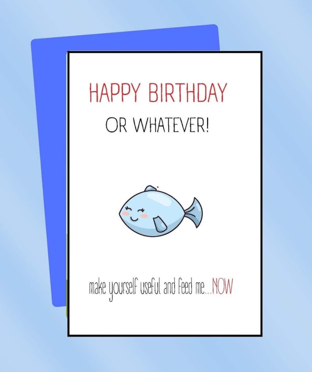 Digital Happy Birthday Card - Happy Birthday or Whatever - Now Make ...