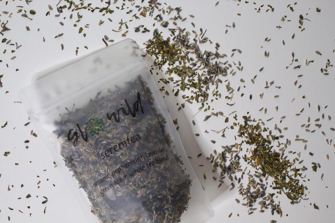 Organic ‘serenitea’ Peppermint Lavender Tea - Etsy