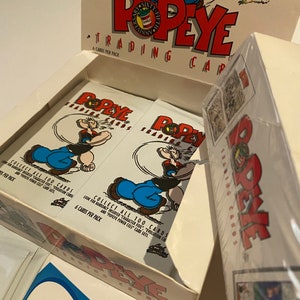 Card Creations 1994 popeye Trading Cards Sealed Packs - Etsy