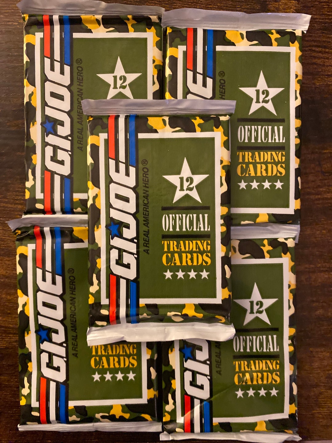 Hasbro 1991 Sealed G.I. Joe Trading Card Pack - Etsy