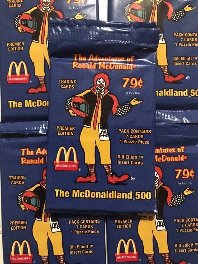 The Adventures of Ronald McDonald 1996 trading card packs | Etsy