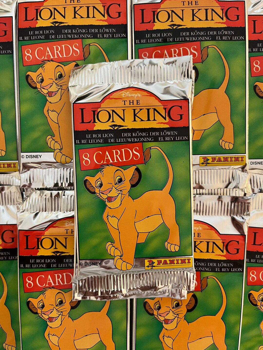 1995 Panini “ Disneys: the Lion King” Vintage Movie Trading Card Sealed ...
