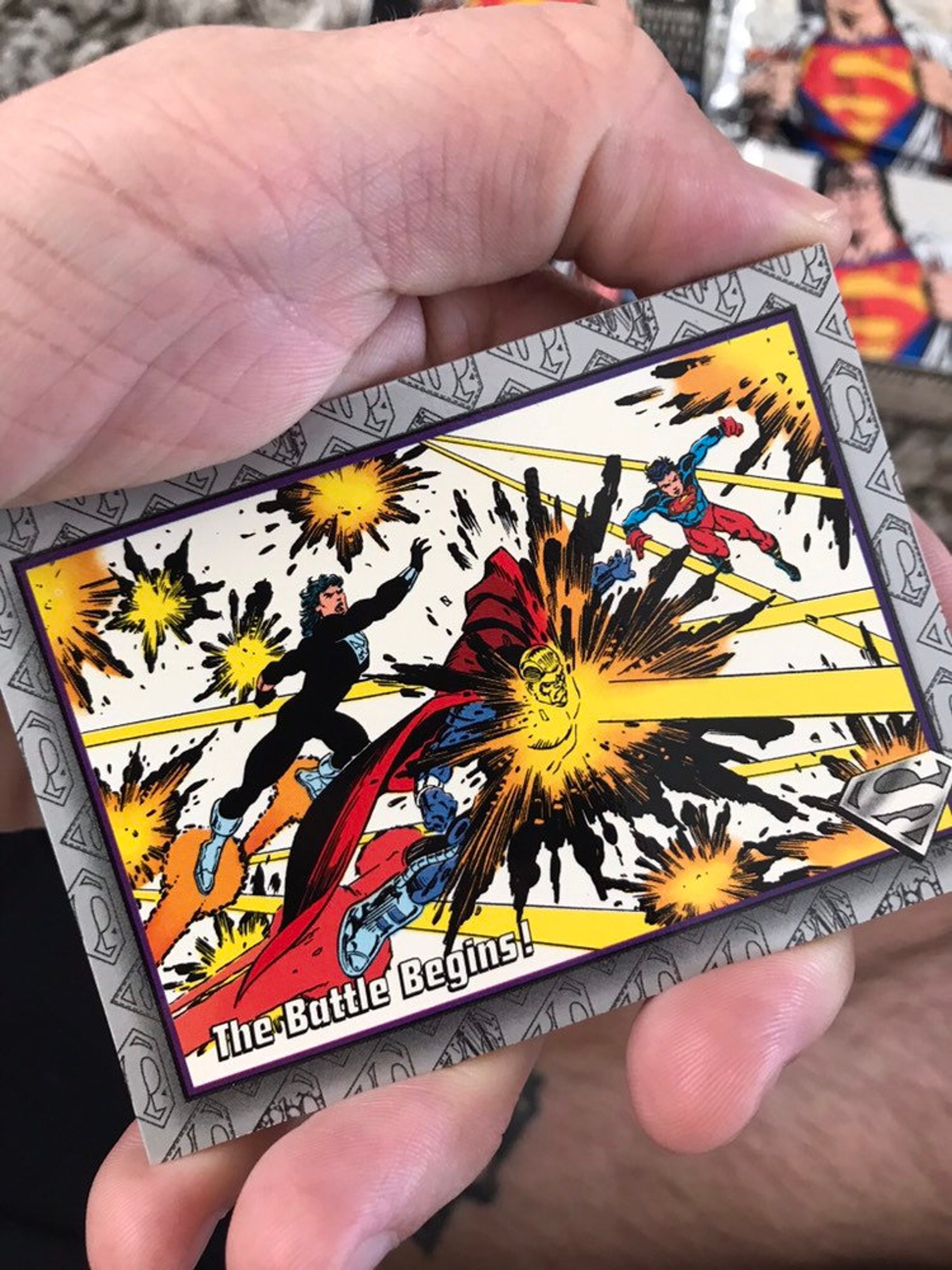 DC Comics 1993 Return of Superman Trading Card Packs - Etsy